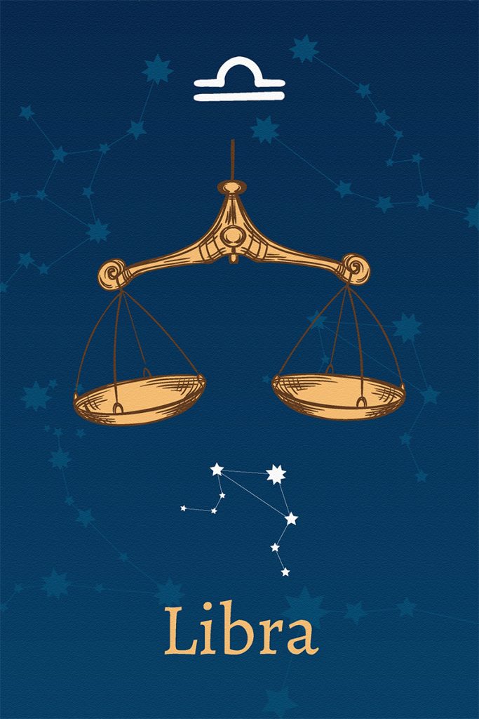 Obraz - znak zodiaku - Libra » Artpasaż dekoracje ścian